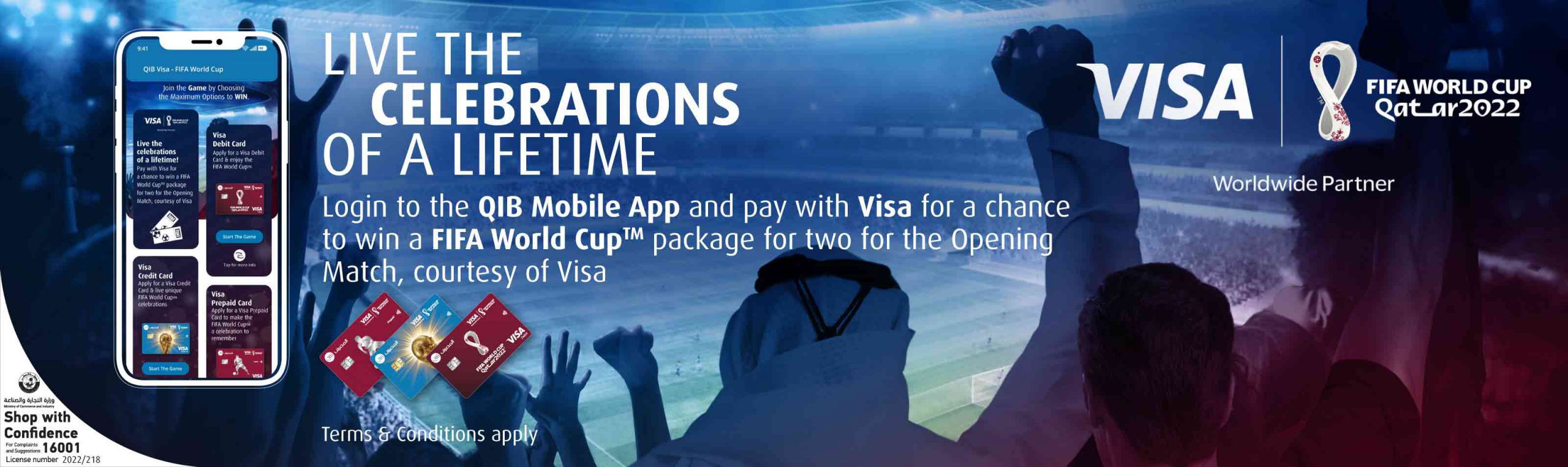 QIB Partners with Visa to Offer Customers Chances to Win Packages to ...
